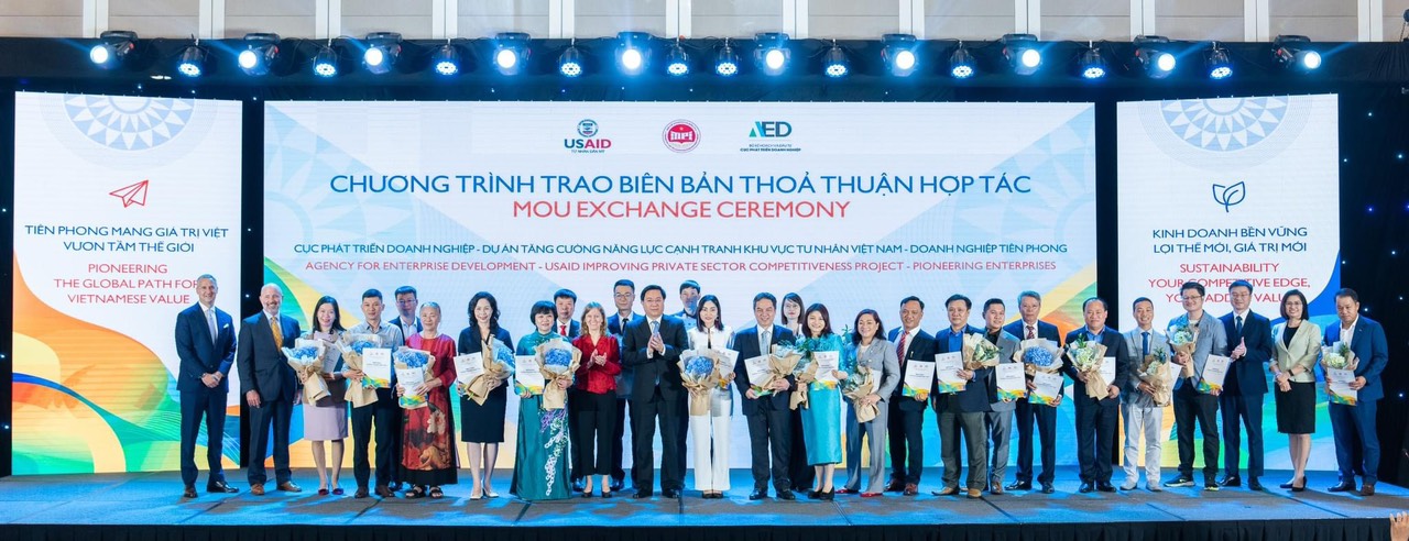 Cat Van Loi signs an MOU for the technical support package
